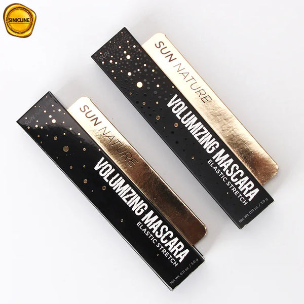 Customized Unique Design Black Paper Mascara Packaging Box – snpacks